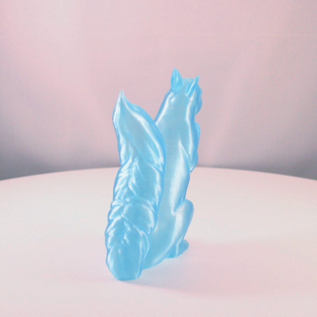3D Printable Squizzle! A Supports Free Squirrel Sculpt by Louise Driggers