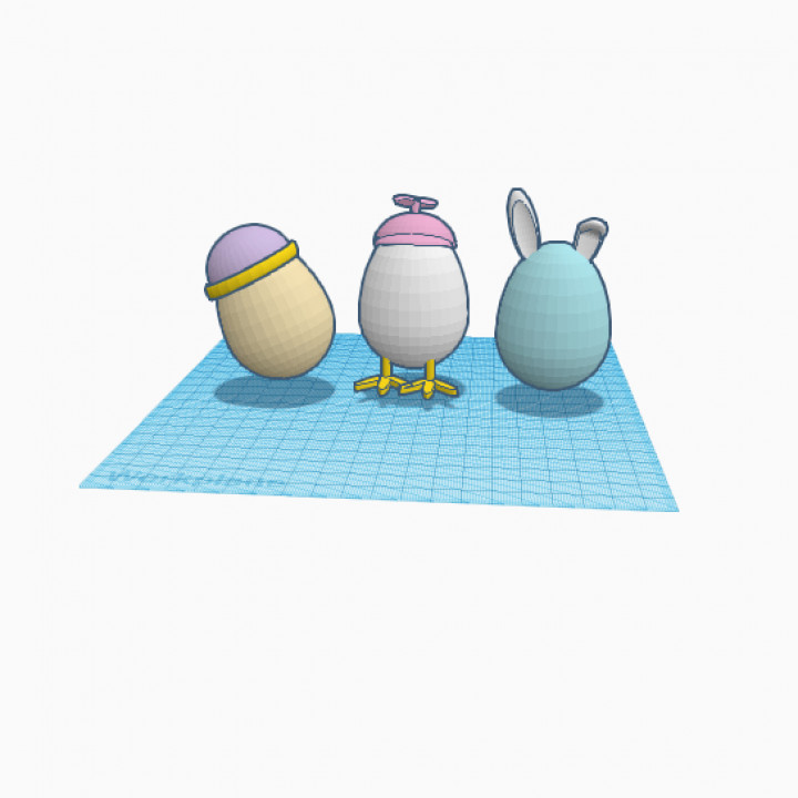 3D Printable EASTER EGG by Mia Lopez