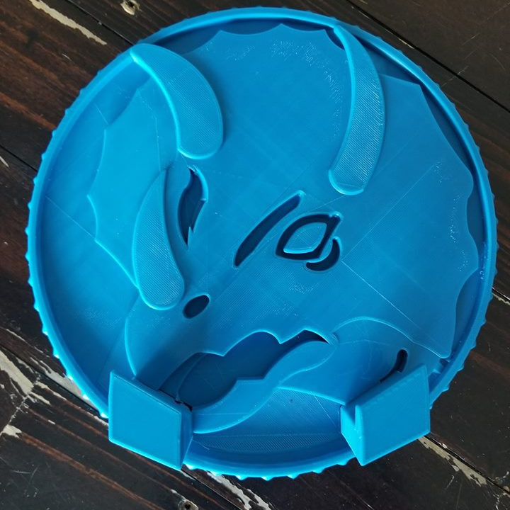 3D Printable Power Lance Wall Hanger by Chris Bermant