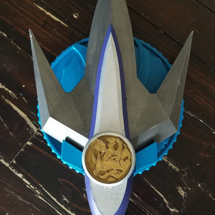 3D Printable Power Lance Wall Hanger by Chris Bermant