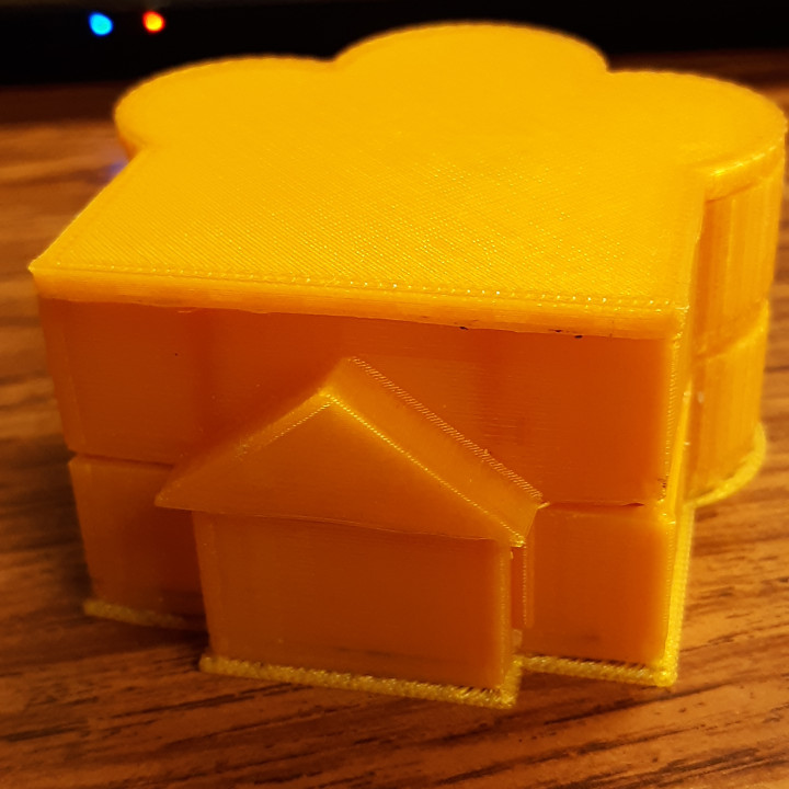3D Printable mystical house by Maria K. Gill