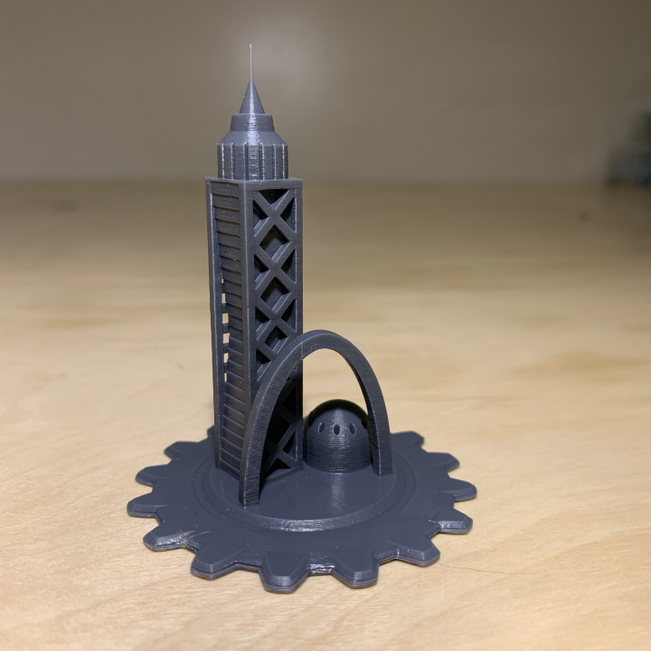 3D Printable ProtoCity Hubs by Prototype Hubs