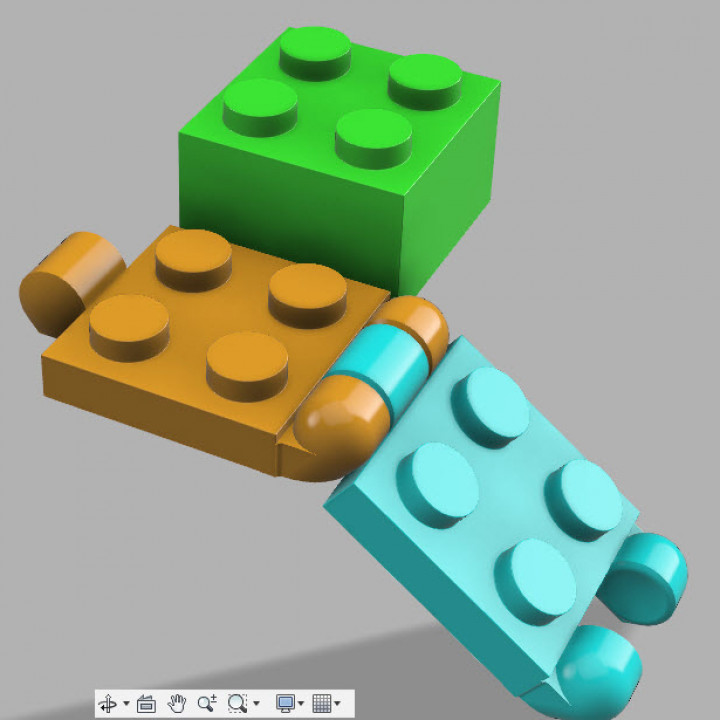 3D Printable Polypanels - Lego Special panel by Neil van der Merwe
