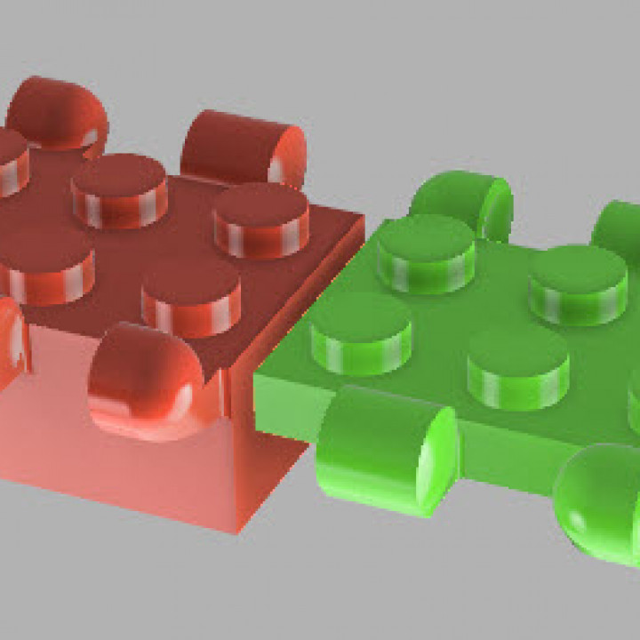 3D Printable Polypanels - Lego Special panel by Neil van der Merwe