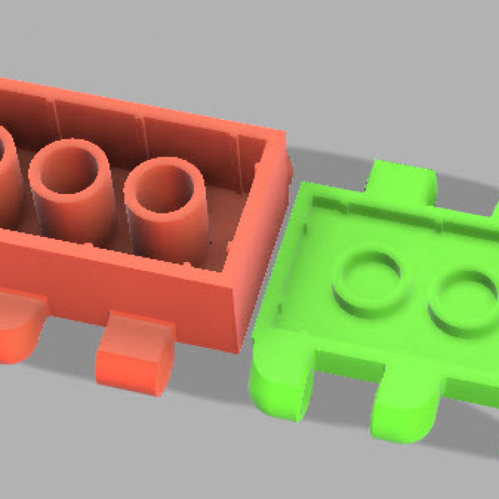 3D Printable Polypanels - Lego Special panel by Neil van der Merwe