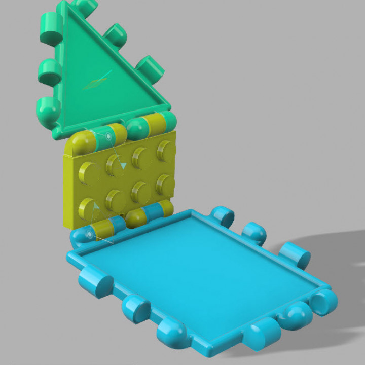 3D Printable Polypanels - Lego Special panel by Neil van der Merwe