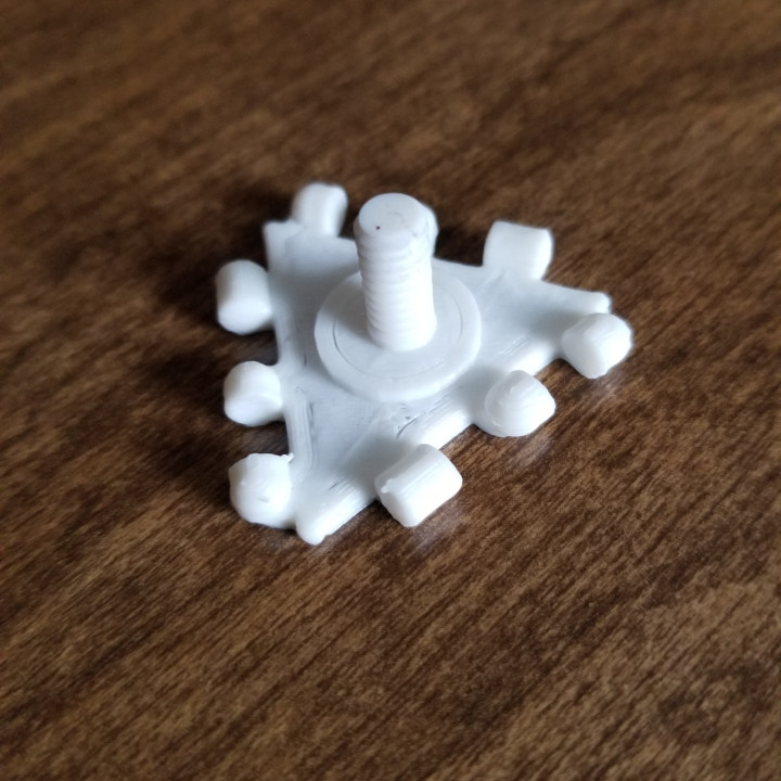 3D Printable Polypanels Triangle Camera Mount by Keith Lampe