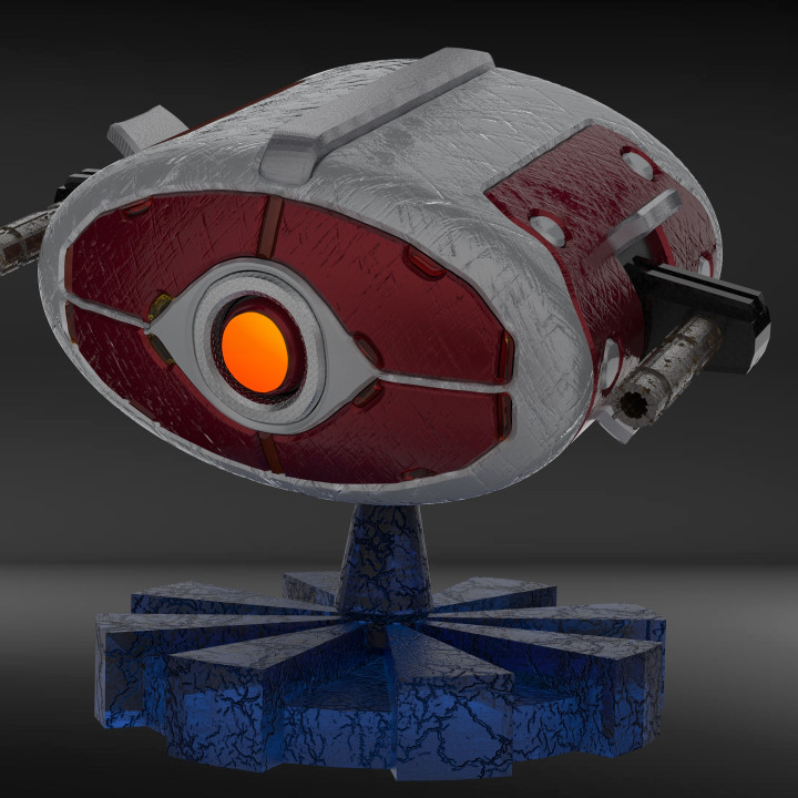 3D Printable Sentinel robot by Enrico Sartori