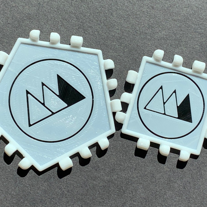 3D Printable Polypanels Make Anything Logo by Trevor DePodesta