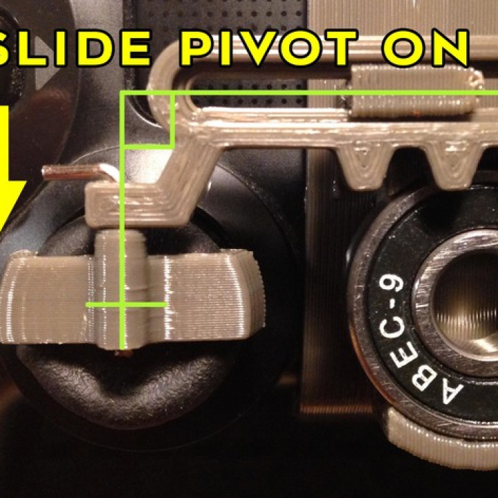 3D Printable PlayStation 4 controller mini wheel by Mohamed Rahal