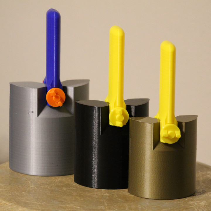 3D Printable Percussion Block Complete Set of 4 Designs. Ram Block ...