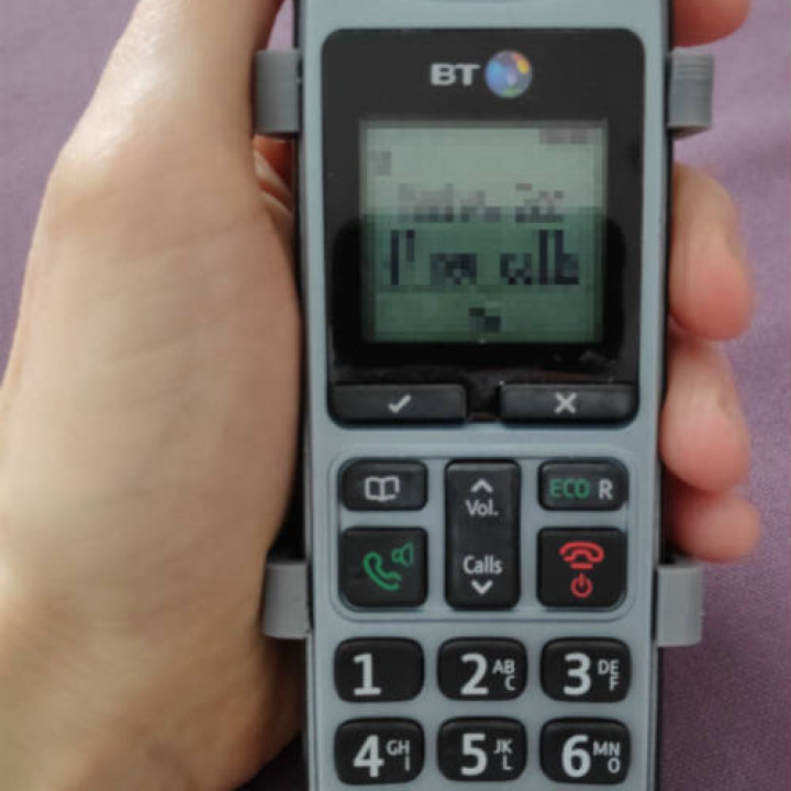 3D Printable Accessibility Handle - BT 2000 DECT Phone by ENABL3D.ME