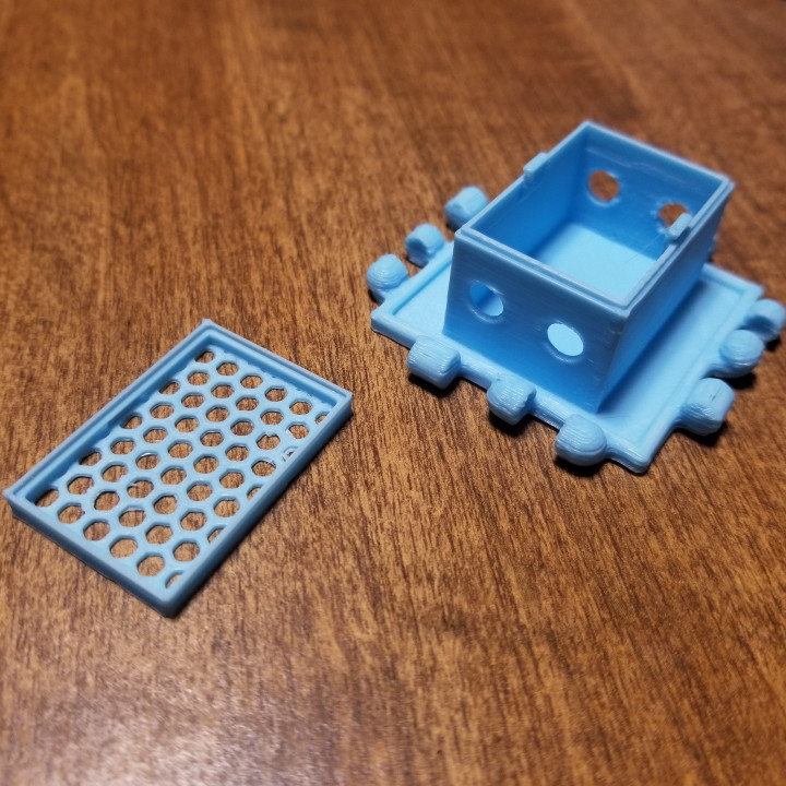 3D Printable Polypanels Low Voltage Junction Box by Keith Lampe