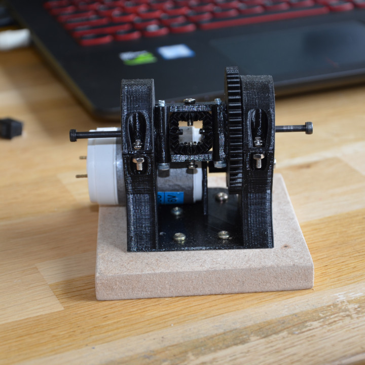 3D Printable 3D-printed Differential by Bart van Dijk