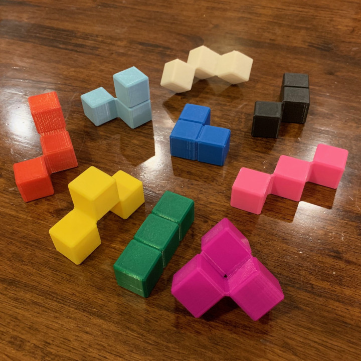 3D Printable Rubik's Bricks by Tarush Goel