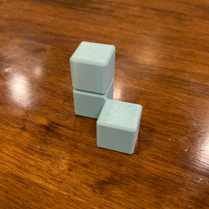 3D Printable Rubik's Bricks by Tarush Goel