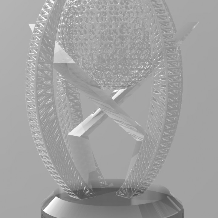 3D Printable 3D Printing Industry Awards Trophy 2019 by Lucas