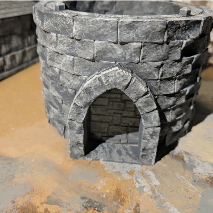 3D Printable Fantasy Wargame Terrain - Modular Stone Tower by brander ...