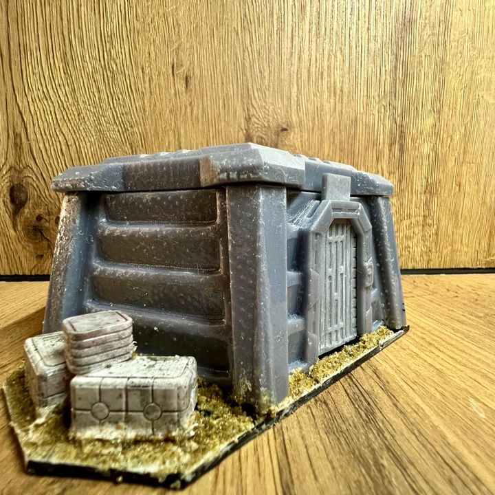 3D Print of Star Wars Legion Terrain - Imperial Bunkers by ihorklymenko