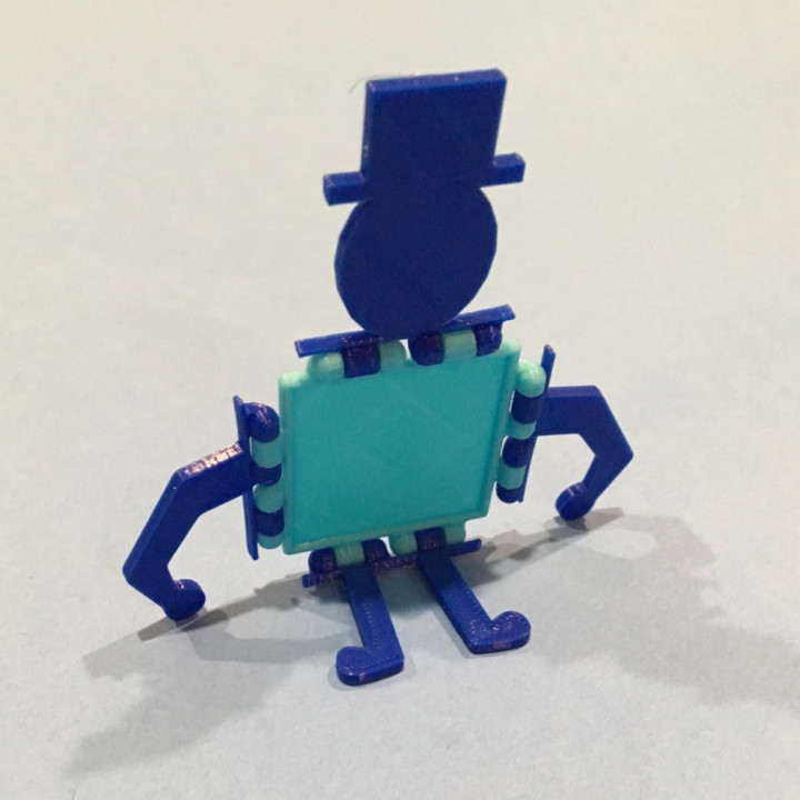 3D Printable Polyperson (Polypanels Person) by Trevor DePodesta