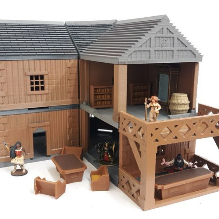 3D Printable Modular Houses by Michael Hersel