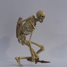 3D Printable Evil Skeleton Warrior by Arminas Didziokas
