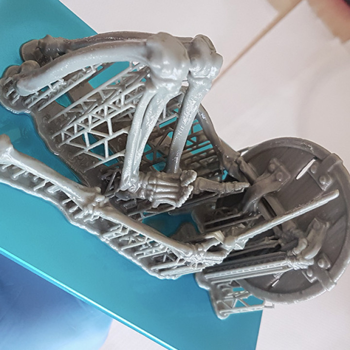 3D Printable Evil Skeleton Warrior by Arminas Didziokas