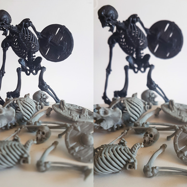 3D Printable Evil Skeleton Warrior by Arminas Didziokas