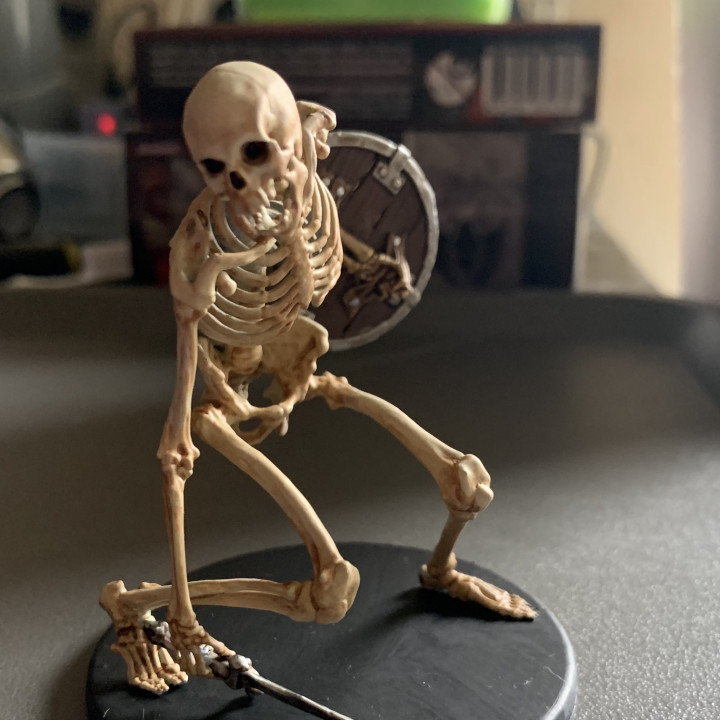 3D Print of Evil Skeleton Warrior by animapix