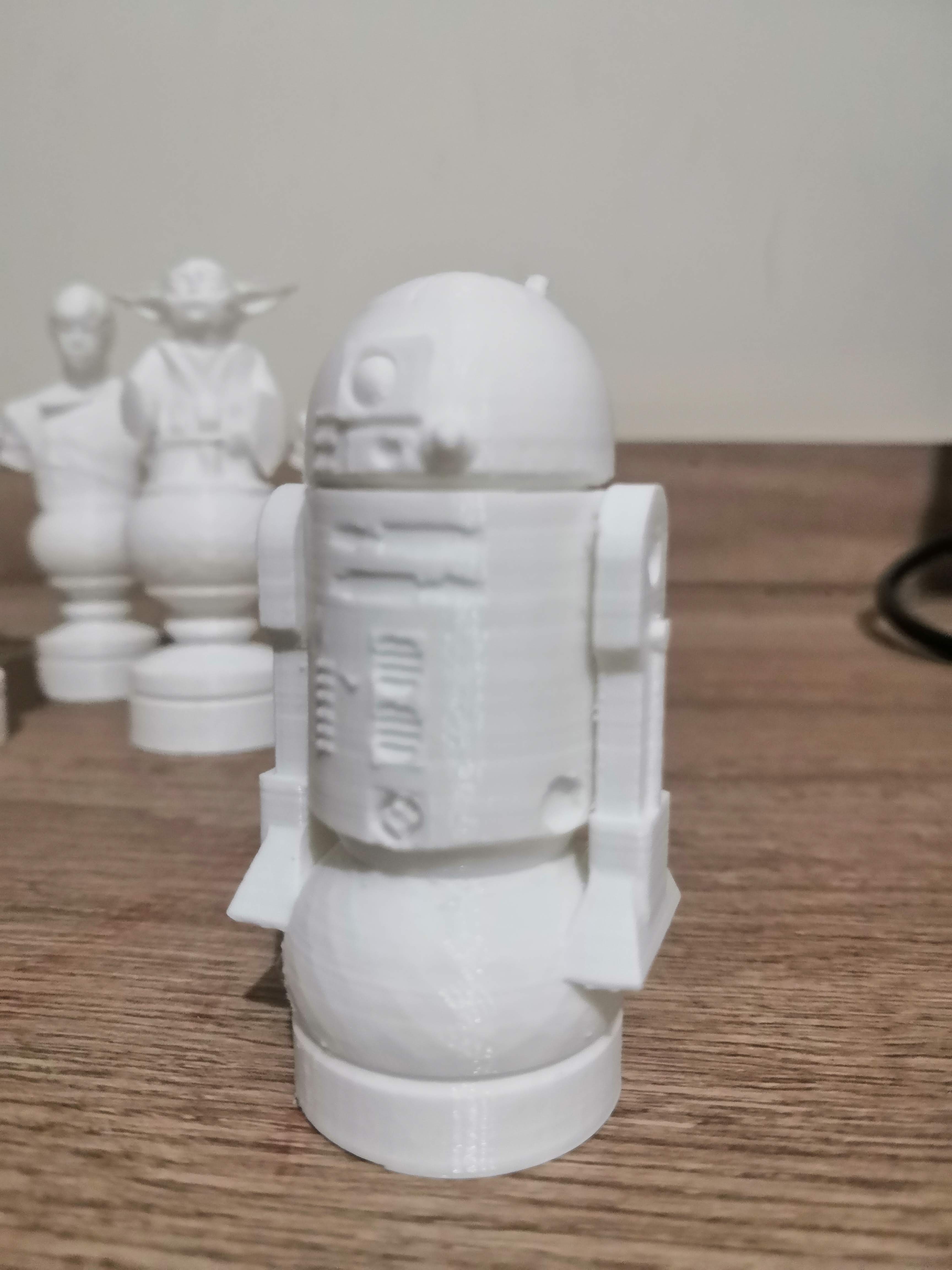 3D Printable Star Wars Chess Set Revised by David