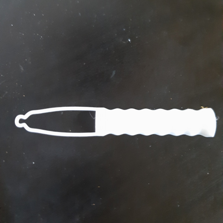 3D Printable button aid - occupational therapy by Mariano Guarino