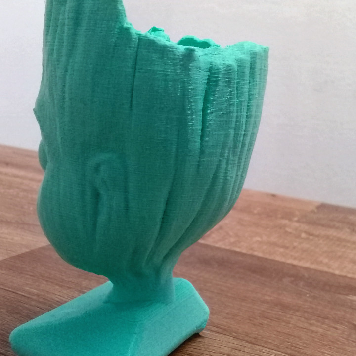 3D Printable Baby groot planter by Infinity Maq