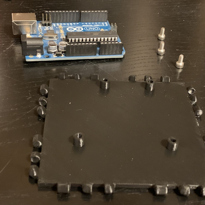 3D Printable Polypanels Arduino Mount by Mike Holczer