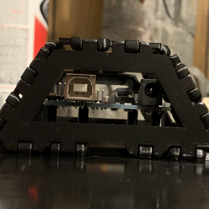 3D Printable Polypanels Arduino Mount by Mike Holczer