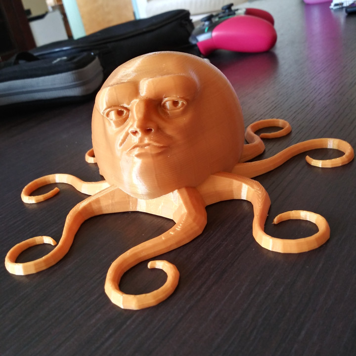 3D Printable Octo-Kirb by Kurt Hansen