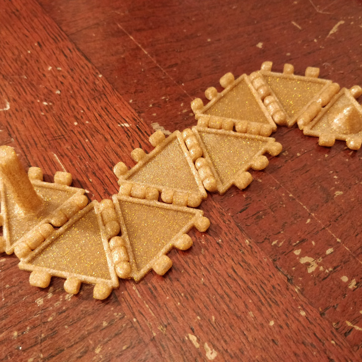 3D Printable Polypanel Spinning Top by Skippy Design