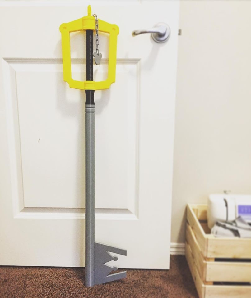 3D Printable Kingdom Key – Yet Another Keyblade by Adafruit Industries