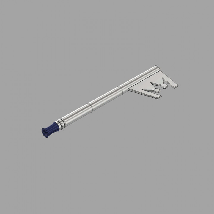 3D Printable Kingdom Key – Yet Another Keyblade by Adafruit Industries