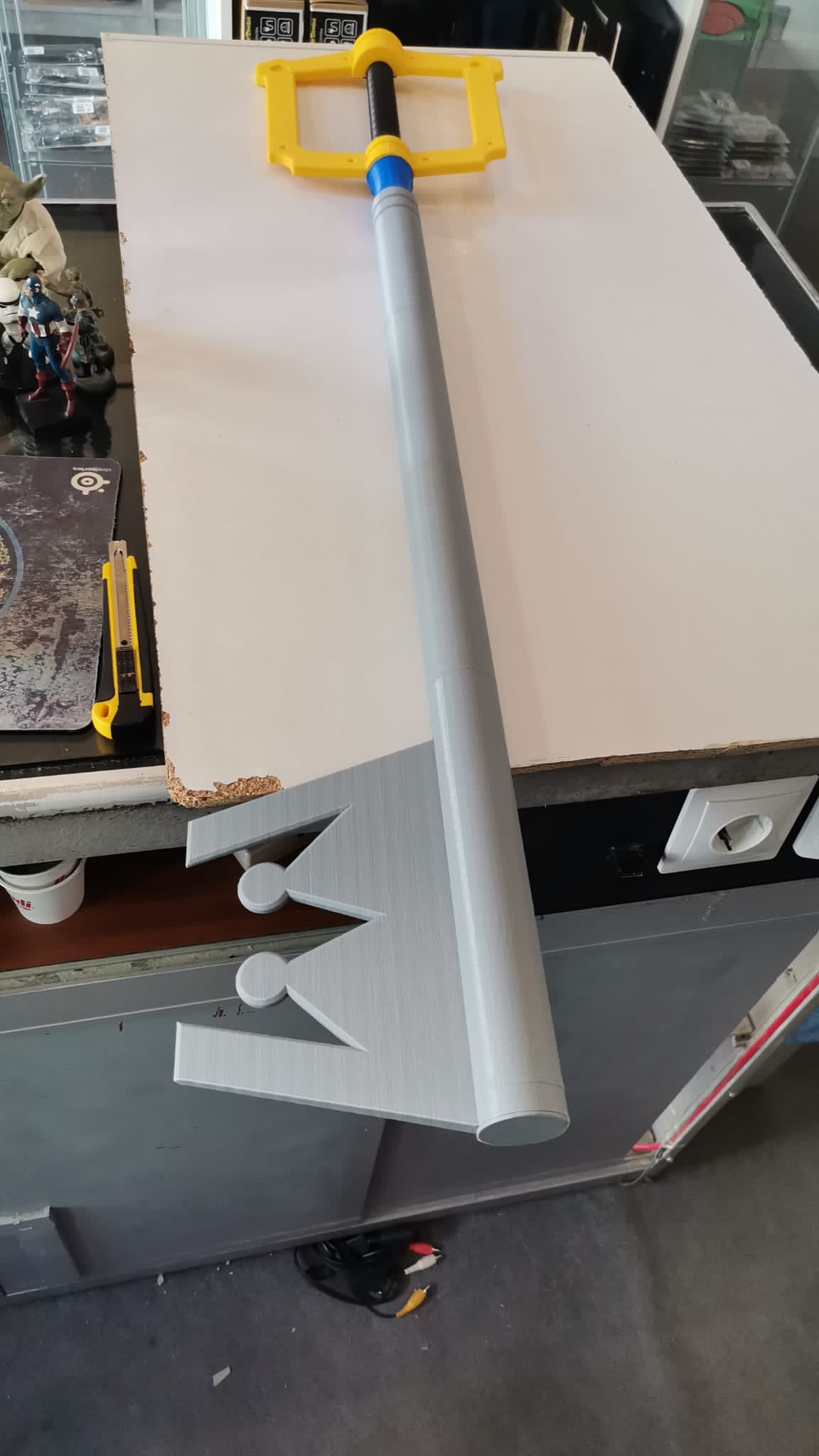 3D Printable Kingdom Key – Yet Another Keyblade by Adafruit Industries