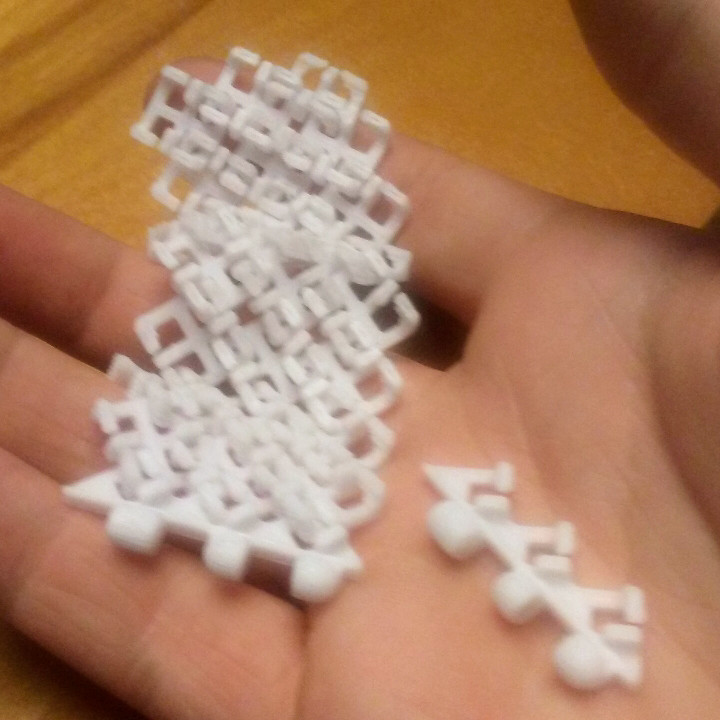 3D Printable Polypanel Fabric connection by Jared Carter