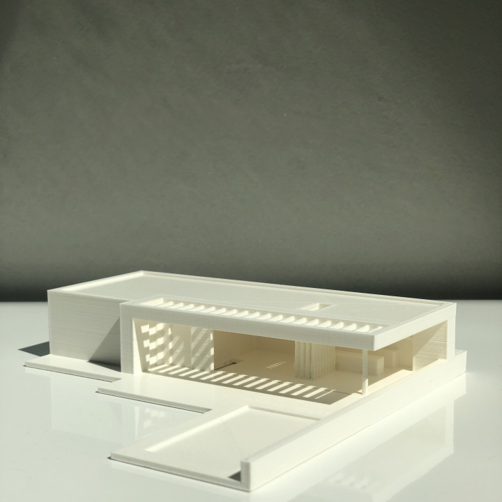 3D Printable Modern House by Filip Deslee
