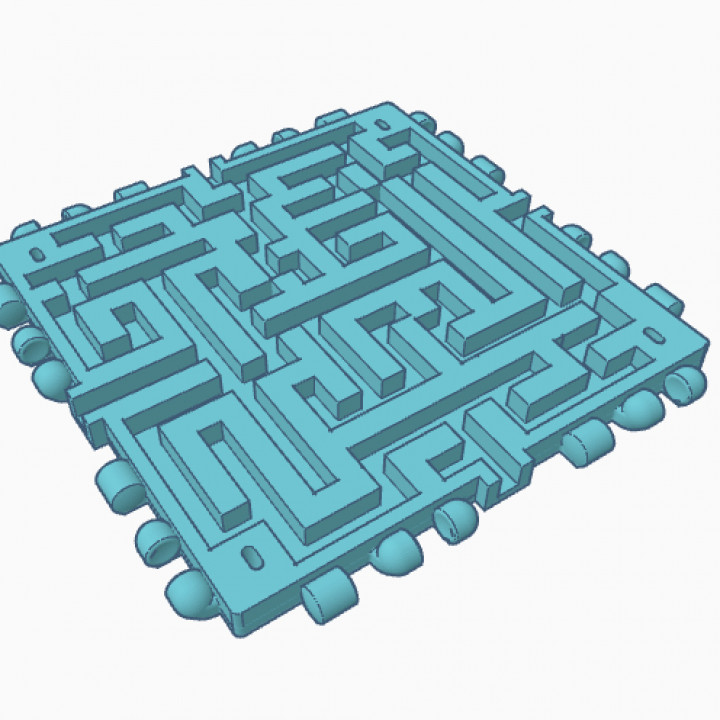 3D Printable PolyPanels MAZE Set by Harry Lunt