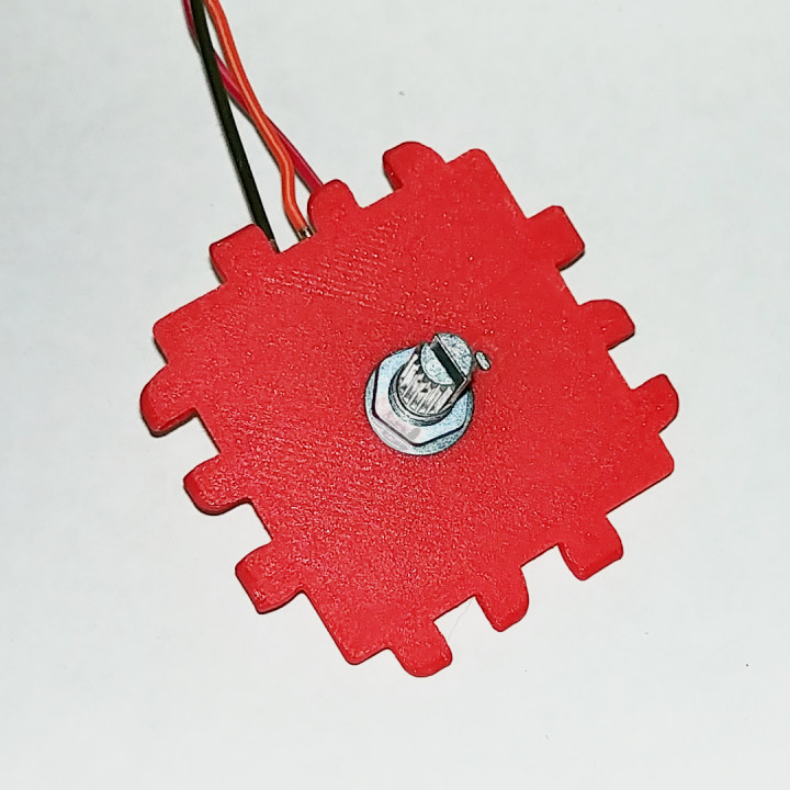 3D Printable Polypanels // Potentiometer Square by Rayyan Khan