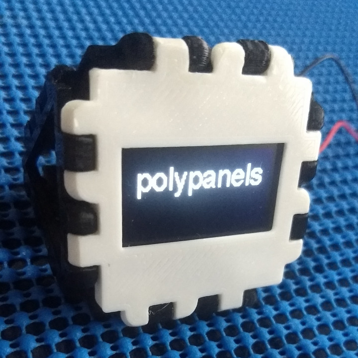3D Printable Polypanels Oled by Luiz Henrique Cassettari