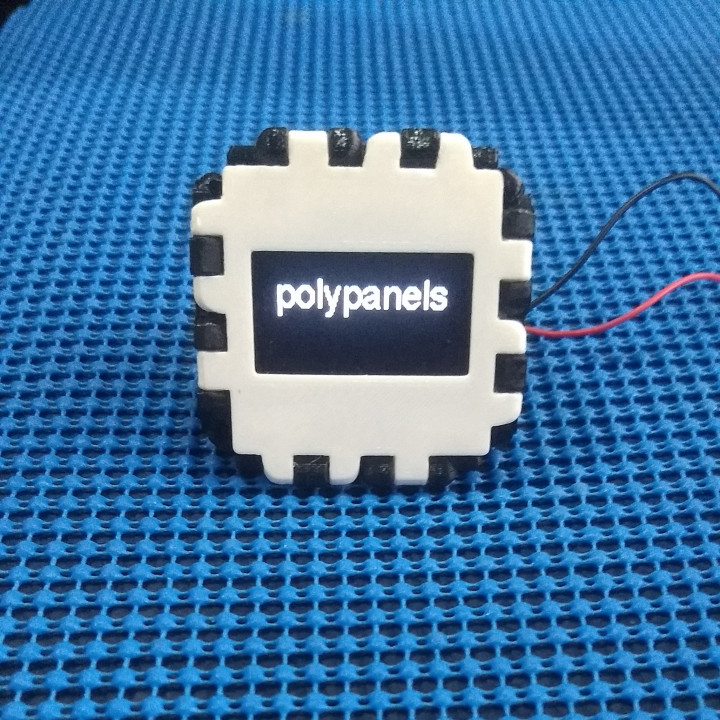 3D Printable Polypanels Oled by Luiz Henrique Cassettari