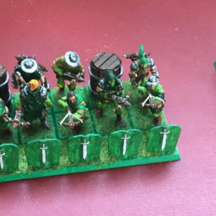 3D Printable Bulwark Wall by Pierre-Joseph Thiébeauld de La Crouée