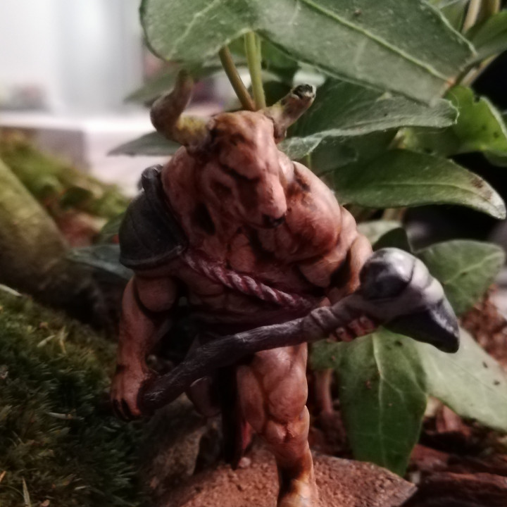 3D Print of Minotaur - Tabletop Miniature by Eldair