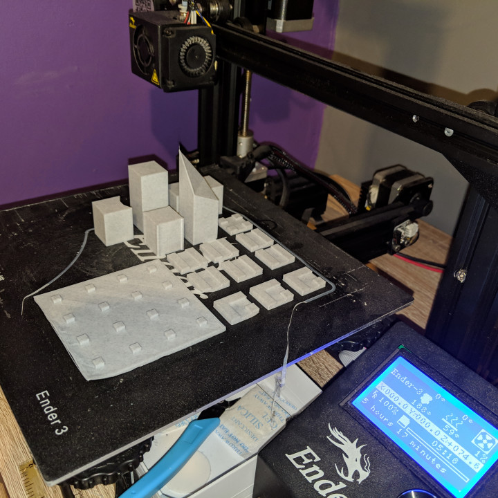 3D Printable Build your own city by Jamie Osman