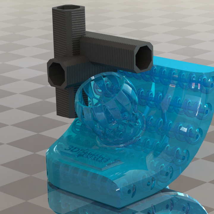 3D Printable 3D Printing Awards Trophy by Sebby