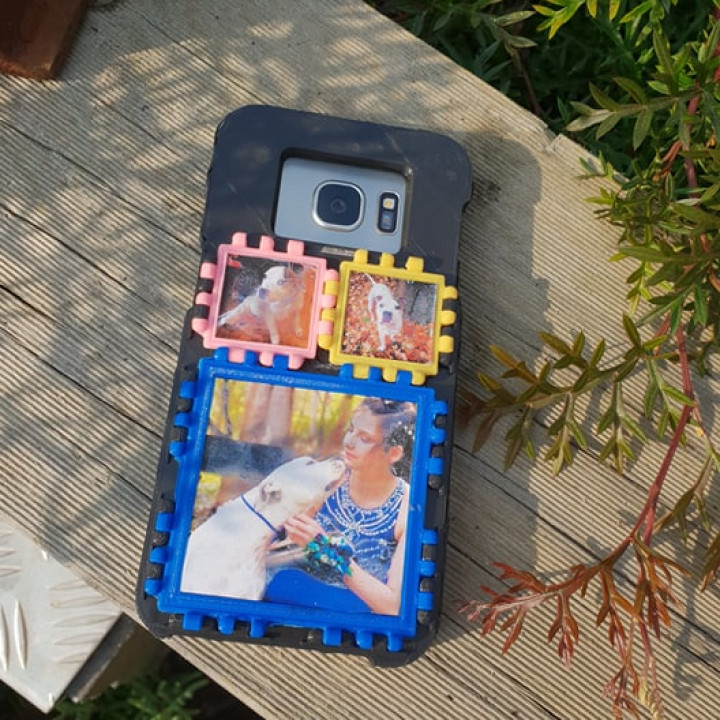 3D Printable Polypanel customizable phone case by Renee Taylor
